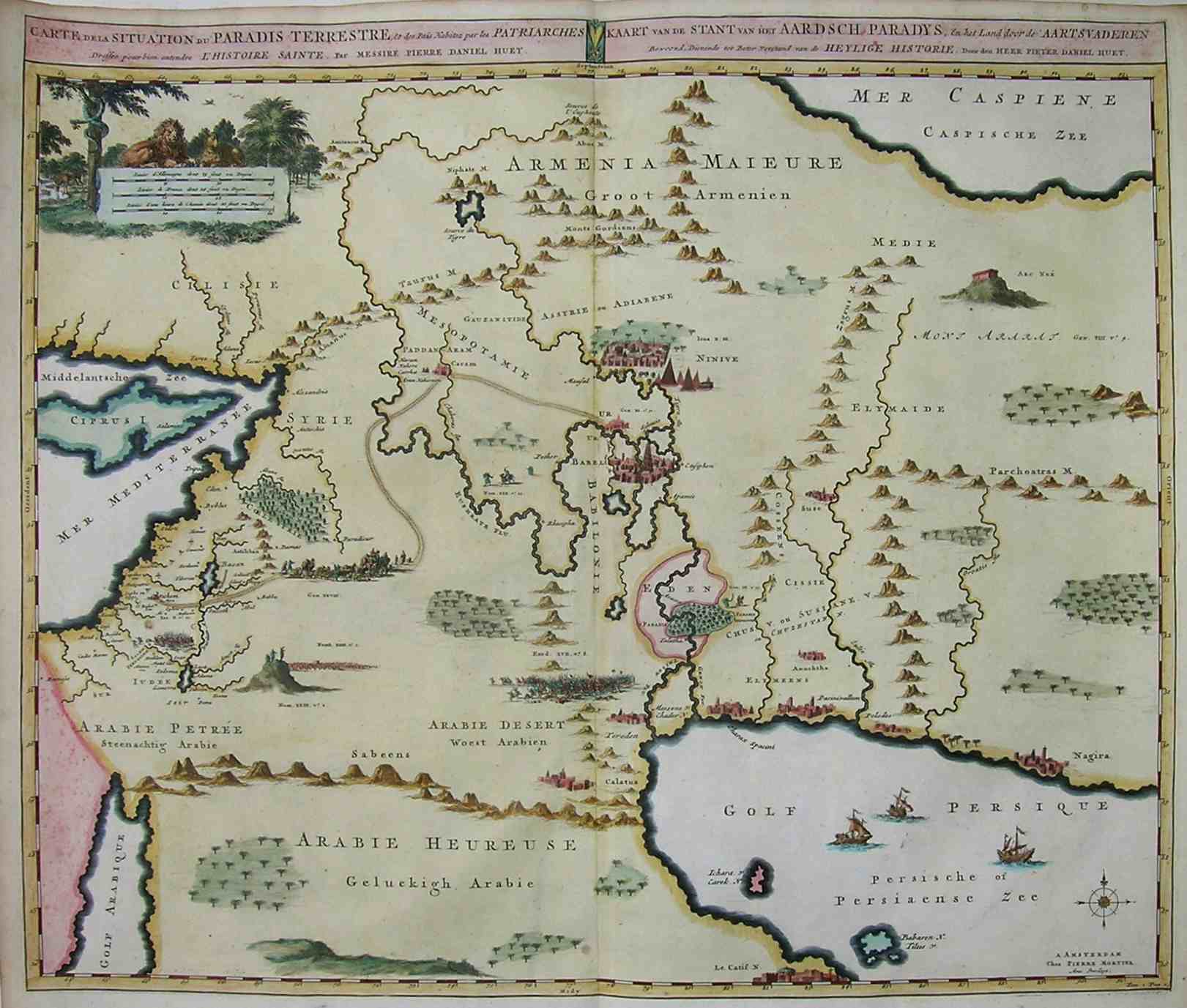 PARADISE CARTE DE LA SITUATION DU PARADIS TERRESTRE || Michael Jennings ...