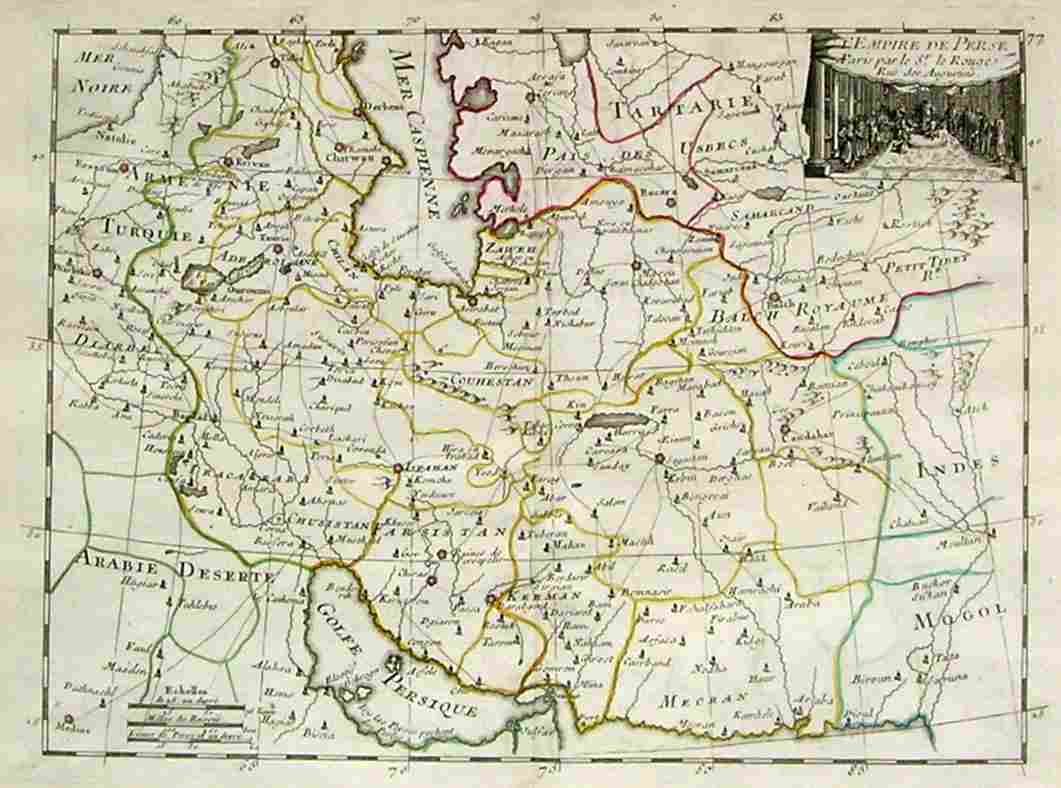 IRAN L'EMPIRE DE PERSE || Michael Jennings Antique Maps and Prints