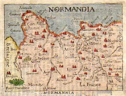 NORMANDY NORMANDIAA || Michael Jennings Antique Maps and Prints