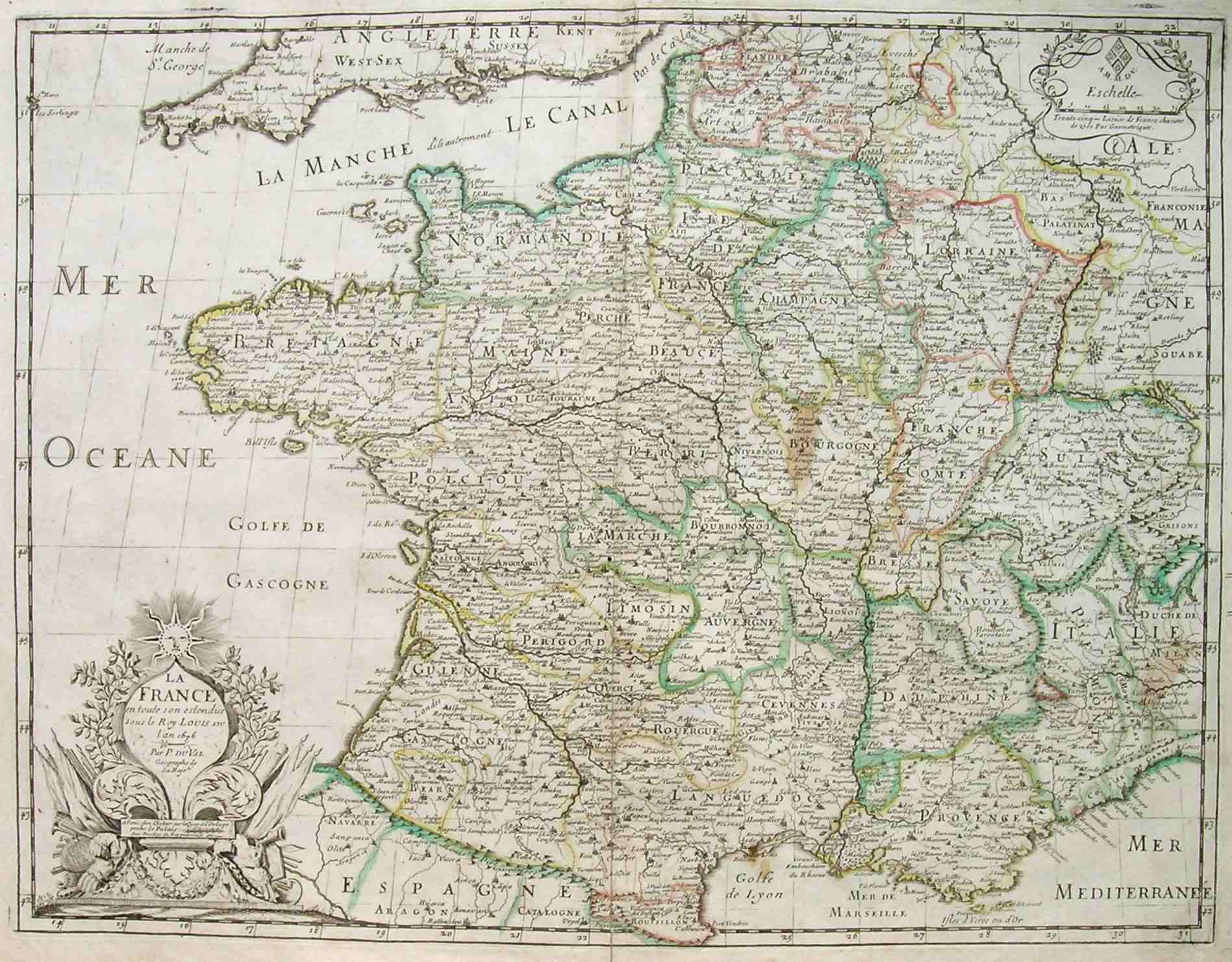 FRANCE LA FRANCE || Michael Jennings Antique Maps and Prints