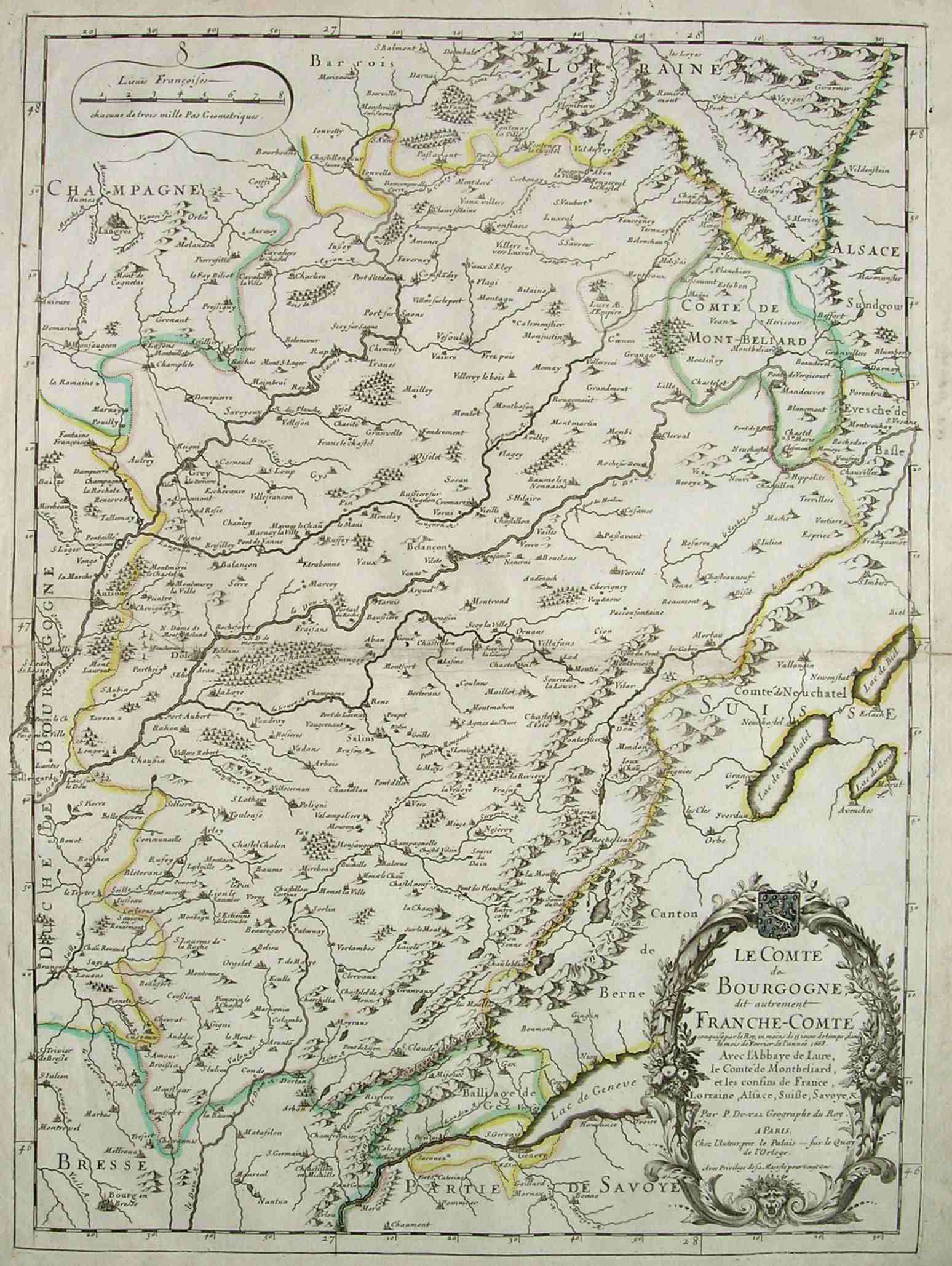 BOURGOGNE FRANCHE COMTE LE COMTE DE BOURGOGNE DTE AUTREMENT FRANCHE ...