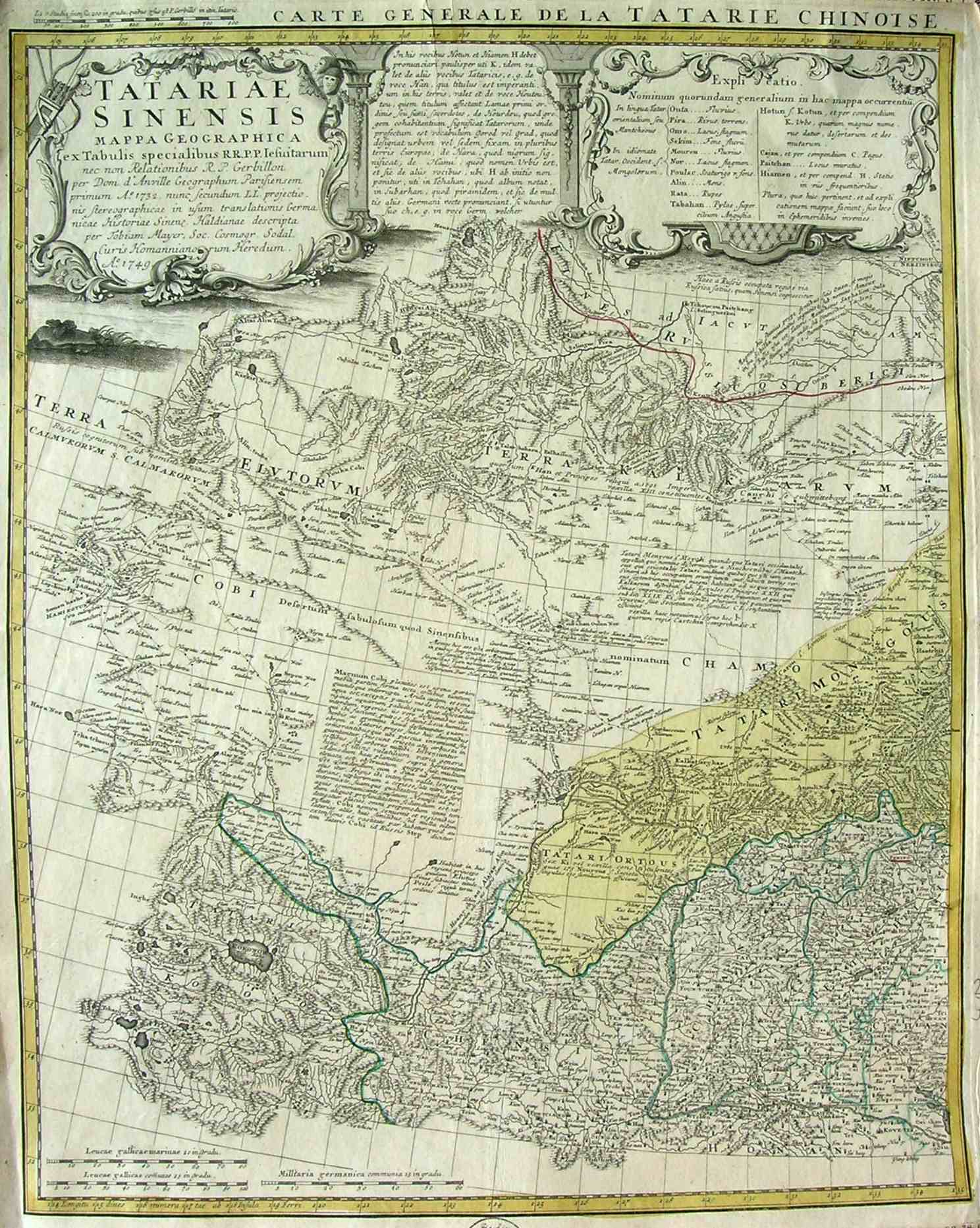 CHINA TARTARY TARTARIAE SINENSIS || Michael Jennings Antique Maps and ...