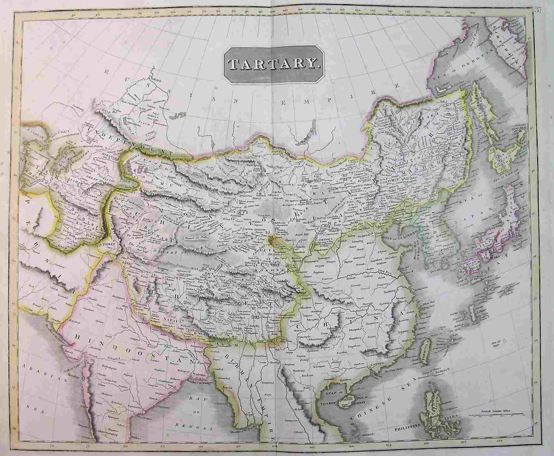 TARTARY || Michael Jennings Antique Maps and Prints