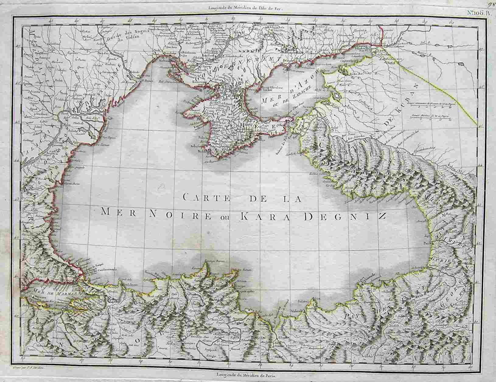 Carte De La Mer De Kara