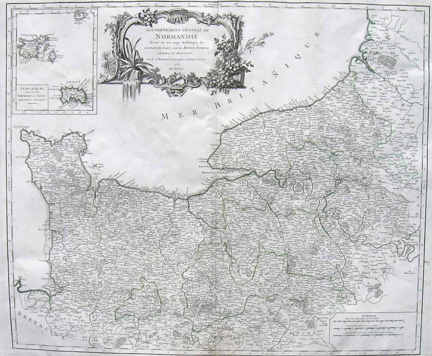 NORMANDY GOUVERNMENT GENERAL DE NORMANDIE || Michael Jennings Antique ...