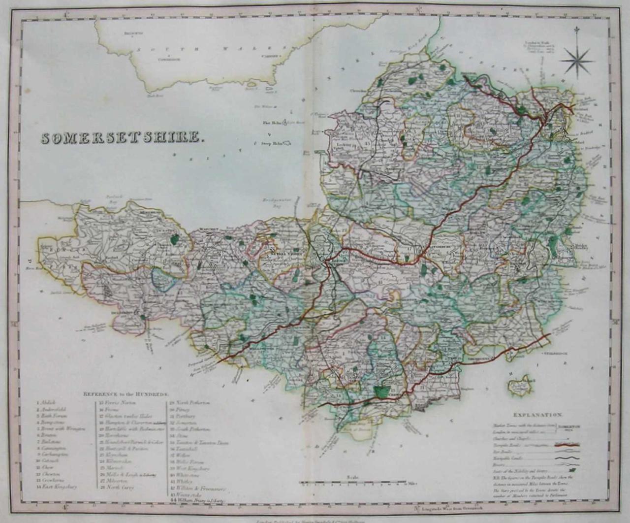 SOMERSET || Michael Jennings Antique Maps and Prints