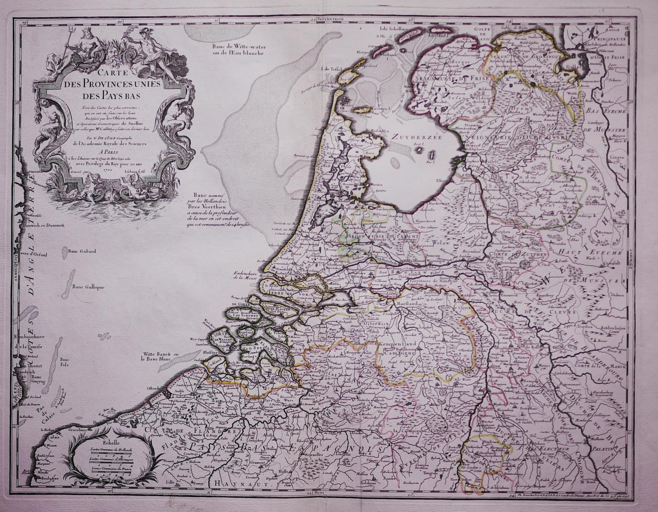 HOLLAND CARTE DES PROVINCES UNIES DES PAYS BAS || Michael Jennings ...