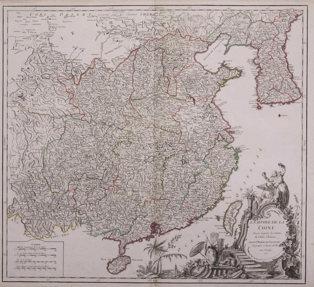 CHINA L'EMPIRE DE LA CHINE || Michael Jennings Antique Maps and Prints