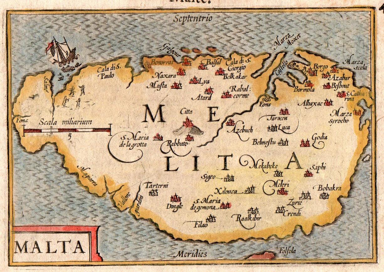 MALTA || Michael Jennings Antique Maps and Prints