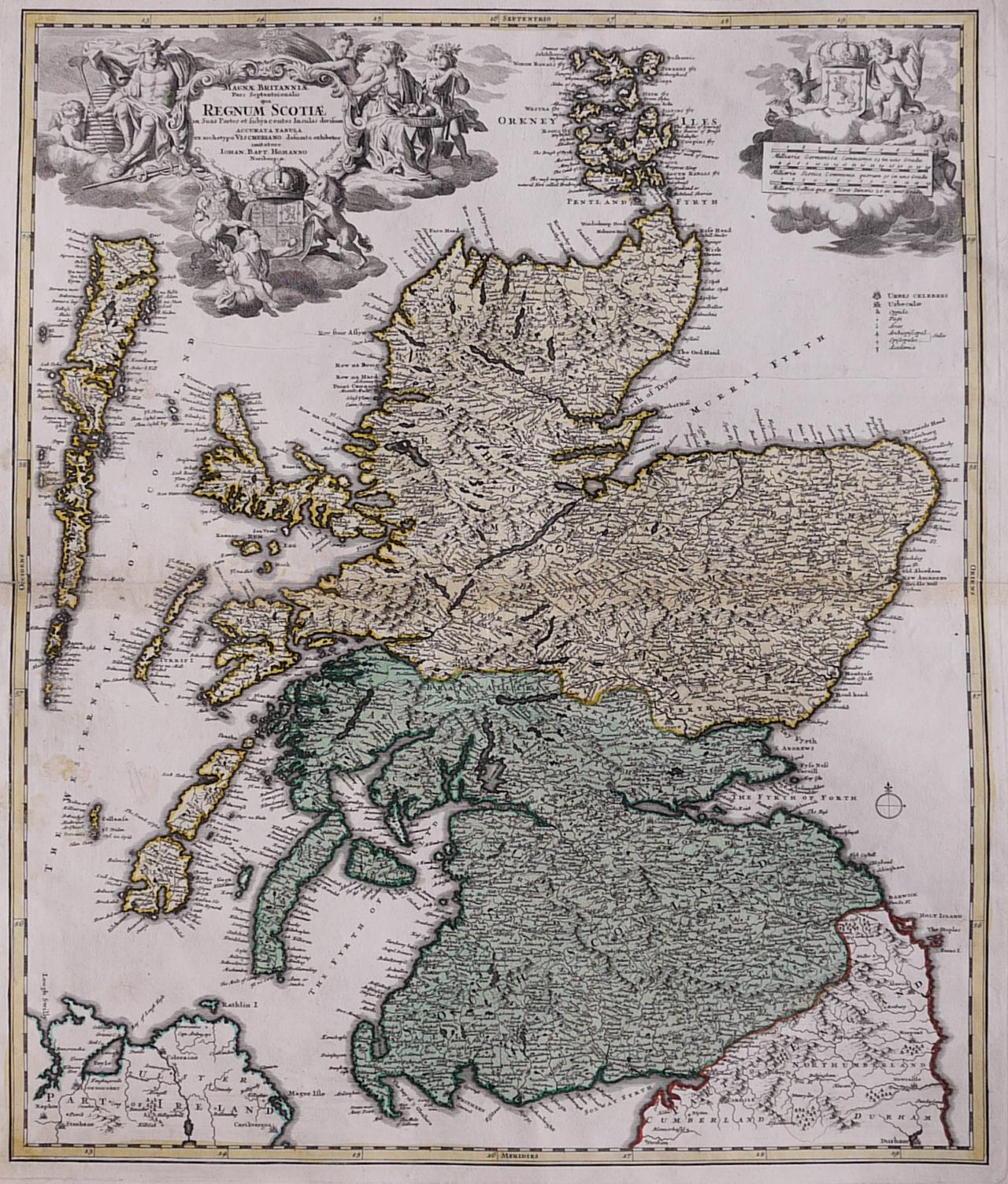 SCOTLAND REGNUM SCOTIAE || Michael Jennings Antique Maps and Prints