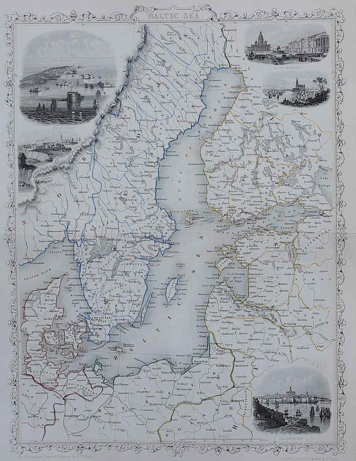BALTIC SEA || Michael Jennings Antique Maps and Prints