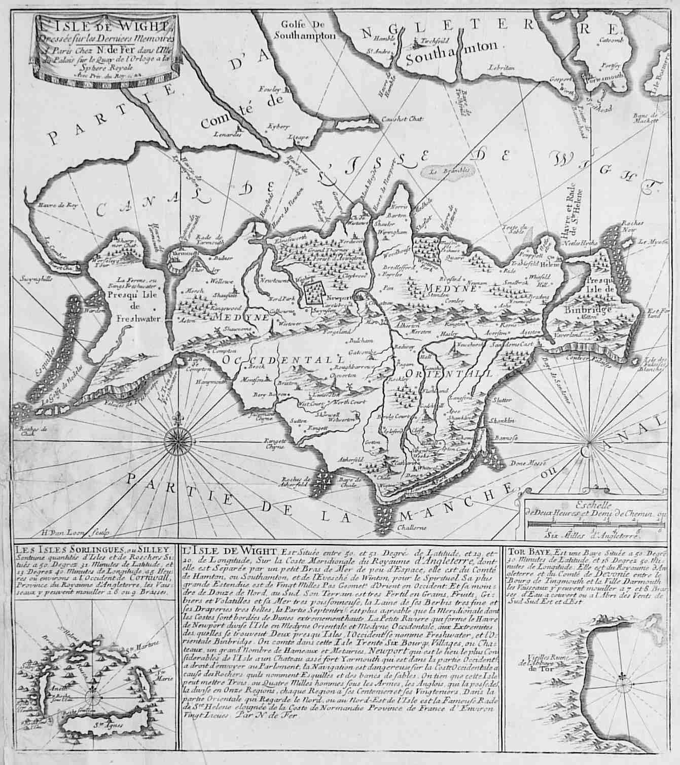 THE ISLE OF WIGHT || Michael Jennings Antique Maps and Prints
