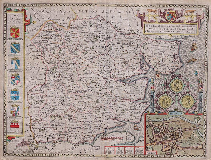 ESSEX JOHN SPEED || Michael Jennings Antique Maps and Prints