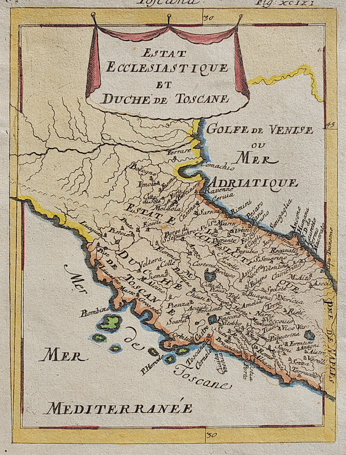 TUSCANY & ROME || Michael Jennings Antique Maps and Prints
