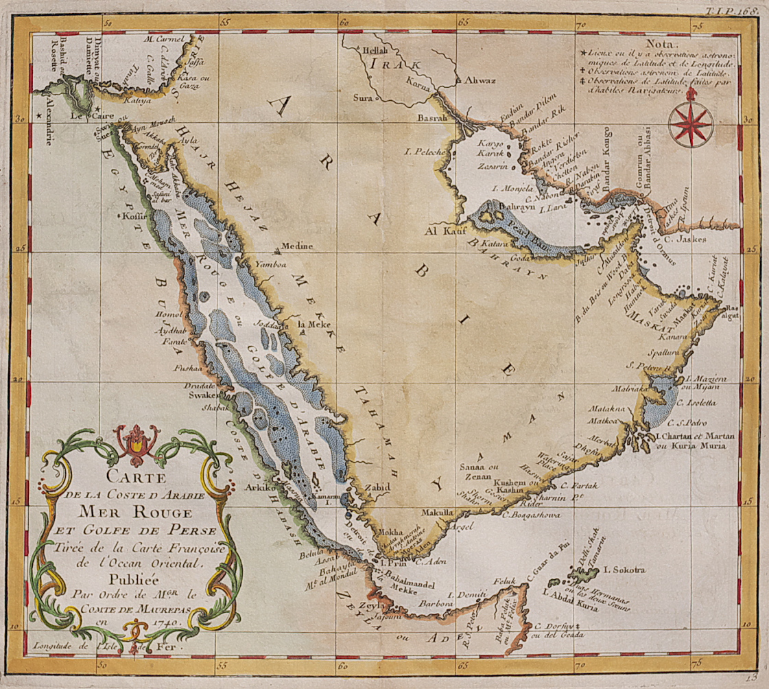 ARABIA || Michael Jennings Antique Maps and Prints