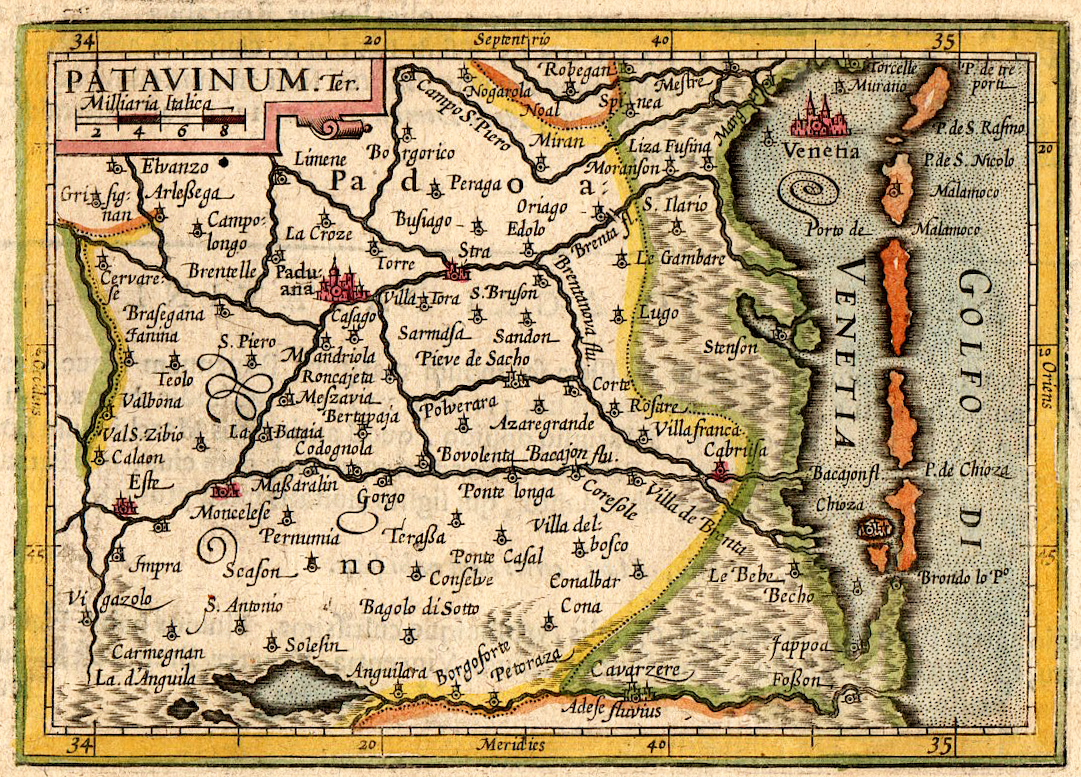 PADUA VENICE REGION OF ITALY BY BERTIUS || Michael Jennings Antique ...