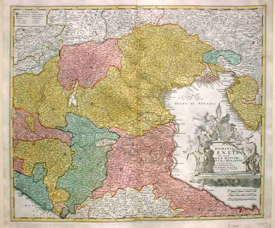 VENICE DOMINII VENETI || Michael Jennings Antique Maps and Prints