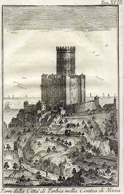 LA TURBIE TORRE DELLA CITTA DI TORBIA NELLA CONTEA DI NIZZA || Michael ...