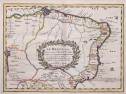 SANSON'S MAP OF BRAZIL || Michael Jennings Antique Maps and Prints