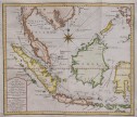 JAVA BORNEO SUMATRA SCARCE DUTCH BELLIN MAP 1760 || Michael Jennings ...